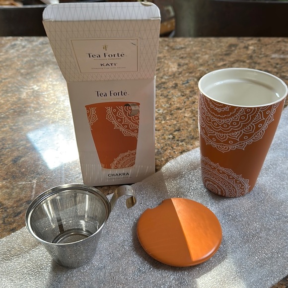 Tea Forte | Kitchen | Tea Forte Chakra Cup Infuser Set Accessory ...